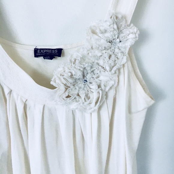 Express | Tops | Delicate White Tank From Express | Poshmark
